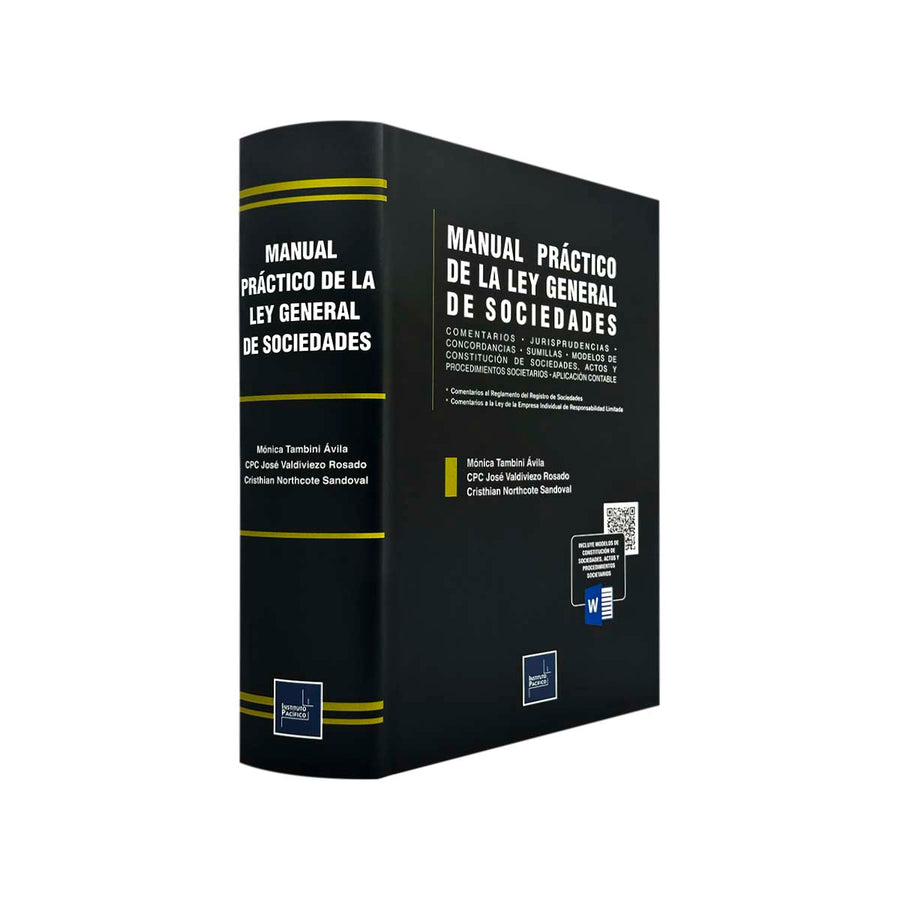 📕 Manual Práctico de la Ley General de Sociedades – Modopro